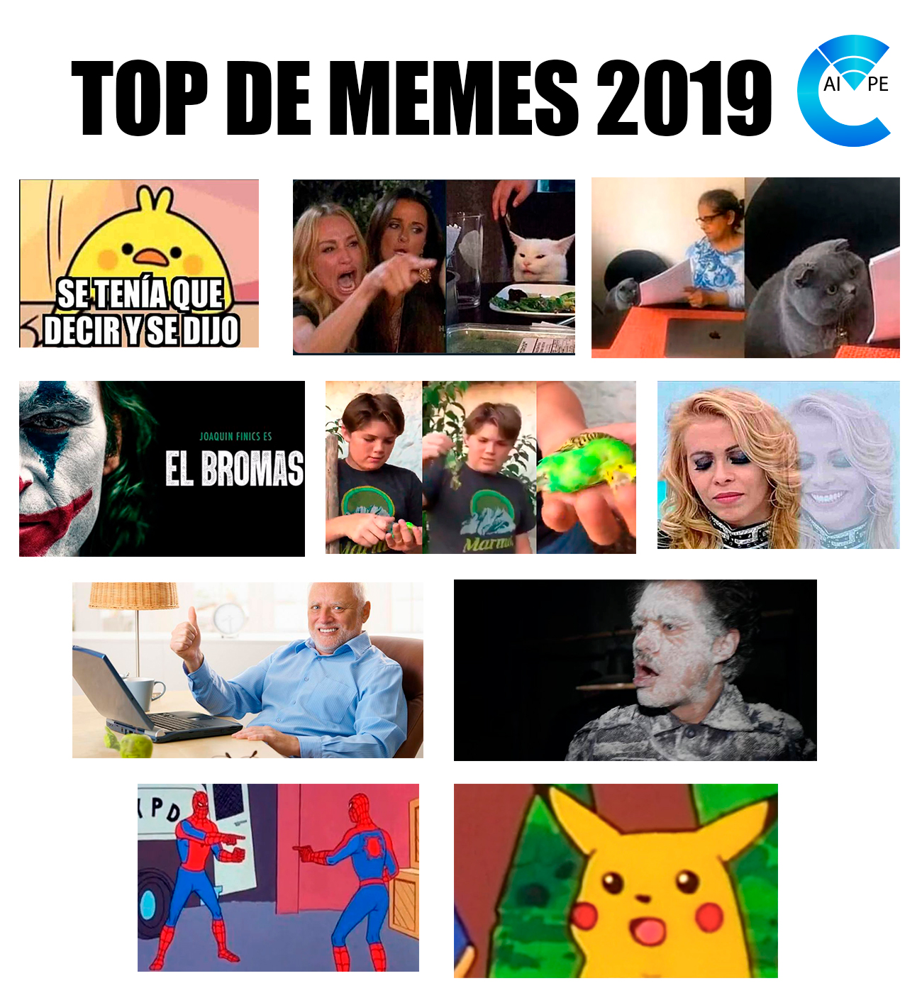 Top de Memes 2019 - Caivpe
